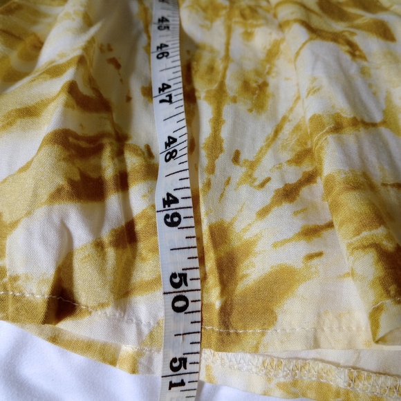 Cupshe | Dresses | Cupshe Yellow Tiedye Beach Coverup Maxi Dress | Poshmark